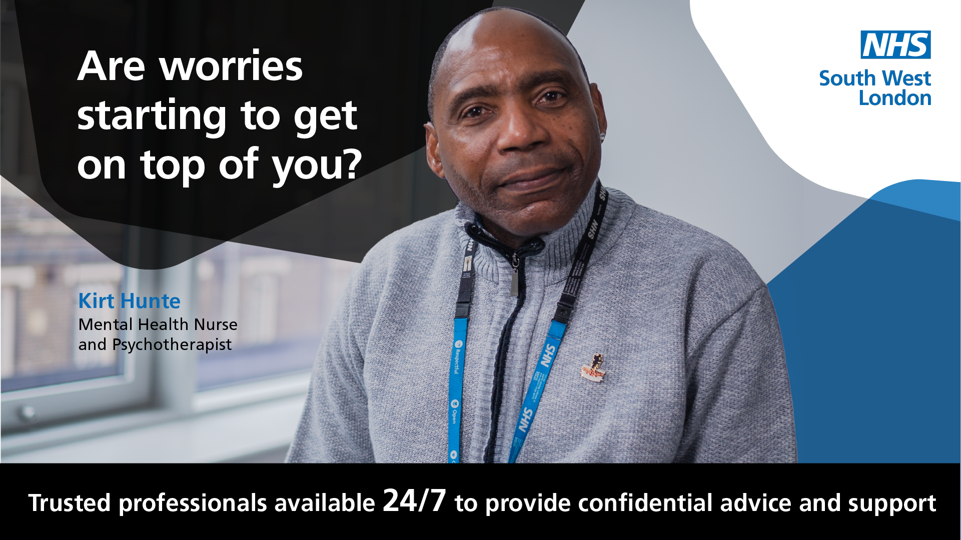 Mental health - Crisis line and Kooth - South West London ICS