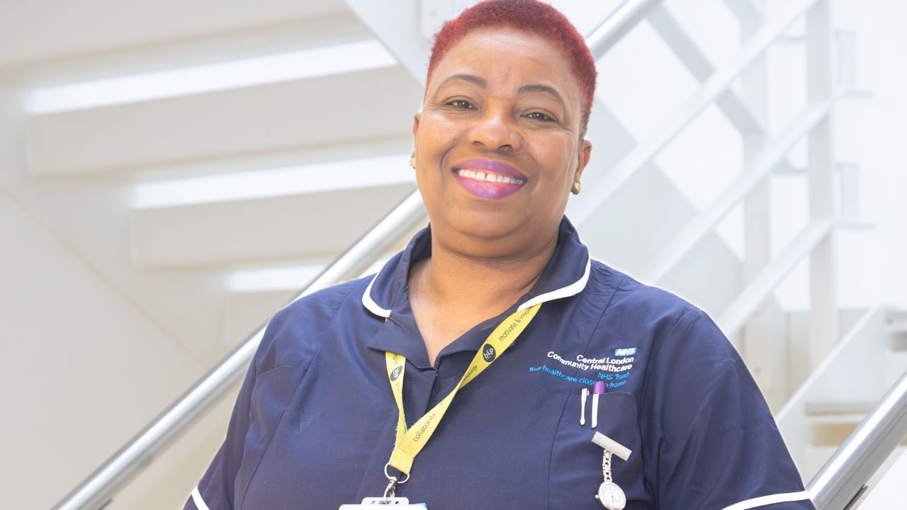 Julie Itoje - complex care team community matron - South West London ICS
